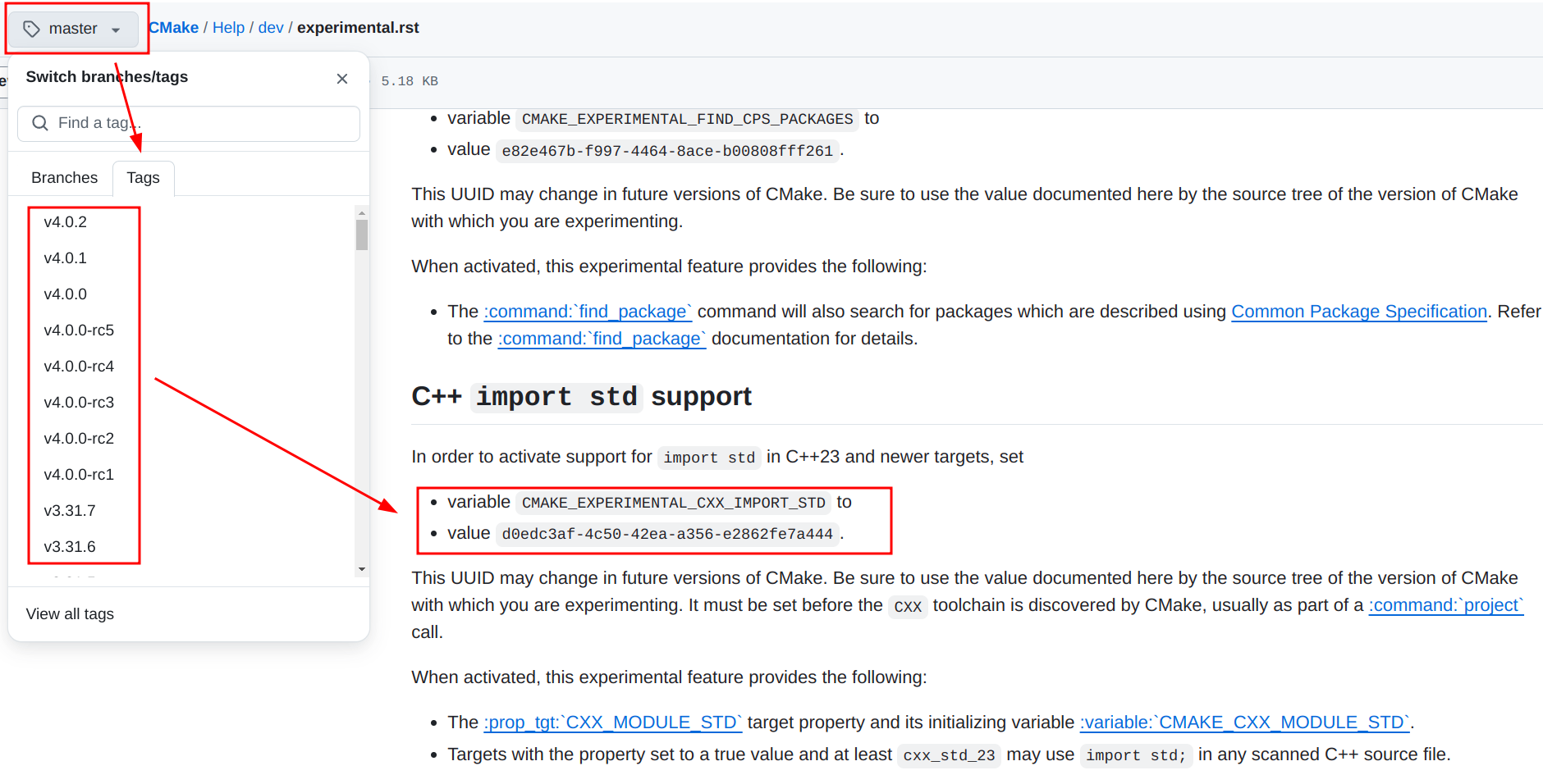 C++23: import std工程模板 - cmake + ninja + gcc15 及不同版本CMAKE_EXPERIMENTAL_CXX_IMPORT_STD对应的ID号 ...